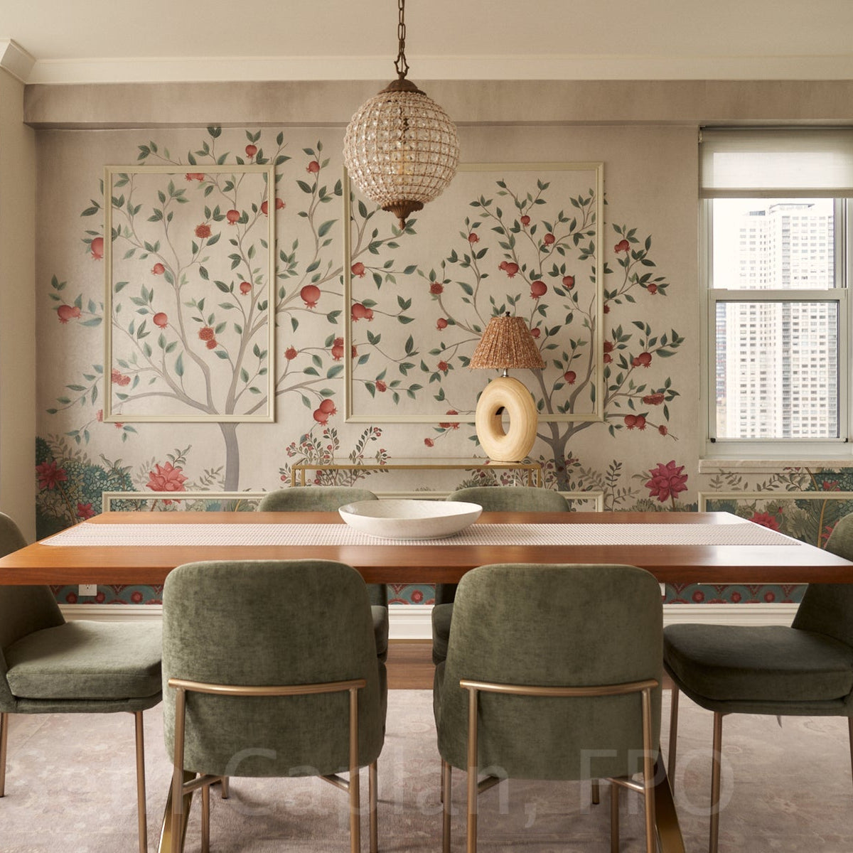 Murals Inspire Modern Day Wallpaper: from Palaces to Hom – Marble Lotus