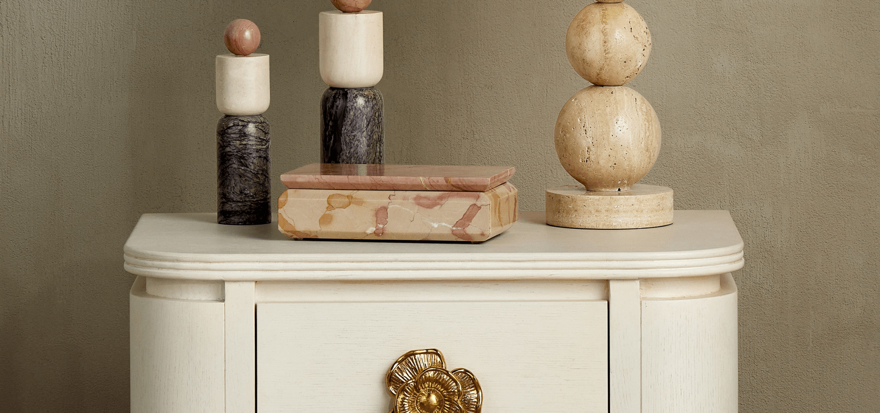 Marble Home Decor | Hand-Carved Marble Statues | Marble Lotus