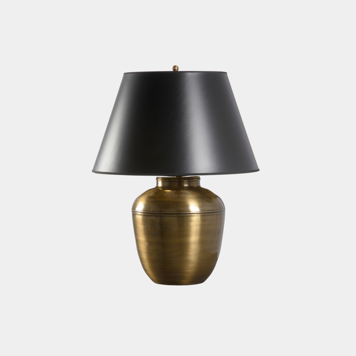 Vaughan Lamp - Antique Brass – Marble Lotus