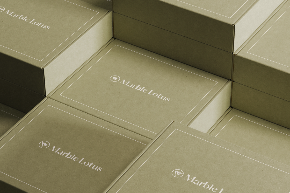 Square Step Arch Ottoman Ravina – Marble Lotus