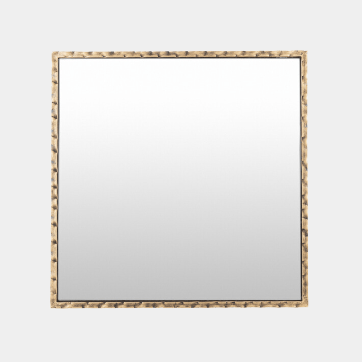 Purchase Gold Frame Square Mirror | Marble Lotus