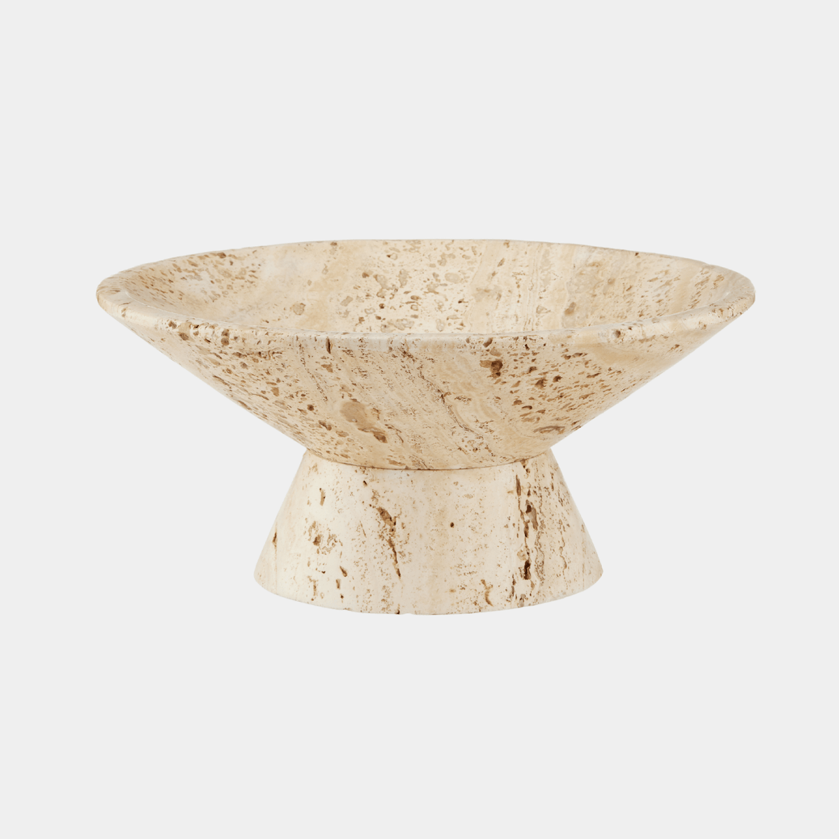 Buy Lubo Travertine Small Bowl for Chic Décor | Marble Lotus