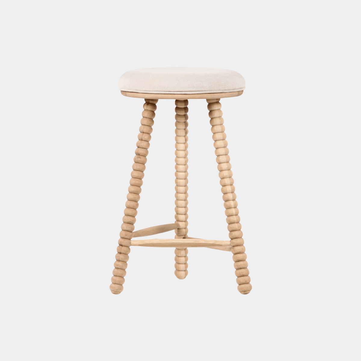 Buy Twist Counter Stool Natural | Marble Lotus