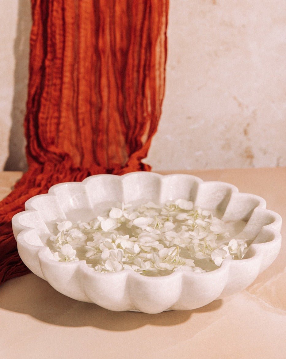 Shop Lotus Urli for Traditional Indian Style | Marble Lotus